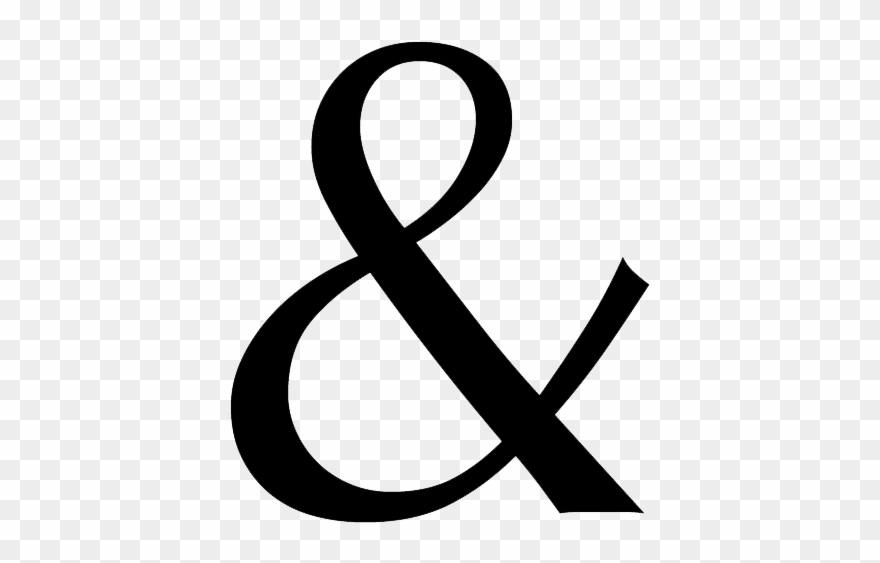 Ampersand Clipart - Png Download (#2872484) - PinClipart