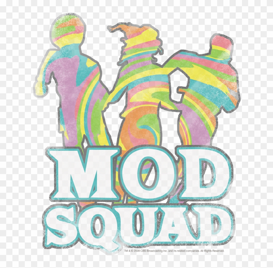 Mod Squad Mod Squad Run Groovy Youth T Shirt Clipart (#2878369 ...