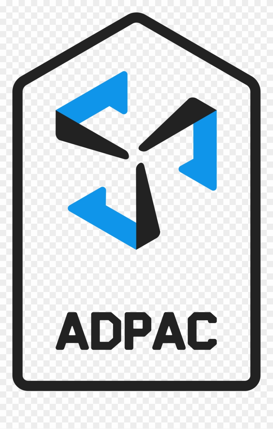 Adpac Blue Black Ac Clipart (#2879543) - PinClipart
