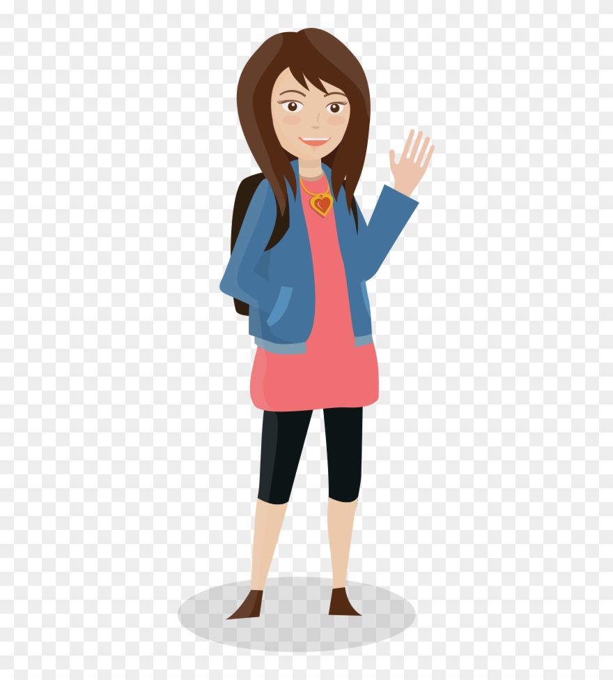 Teenage Girl Clipart (#2879548) - PinClipart
