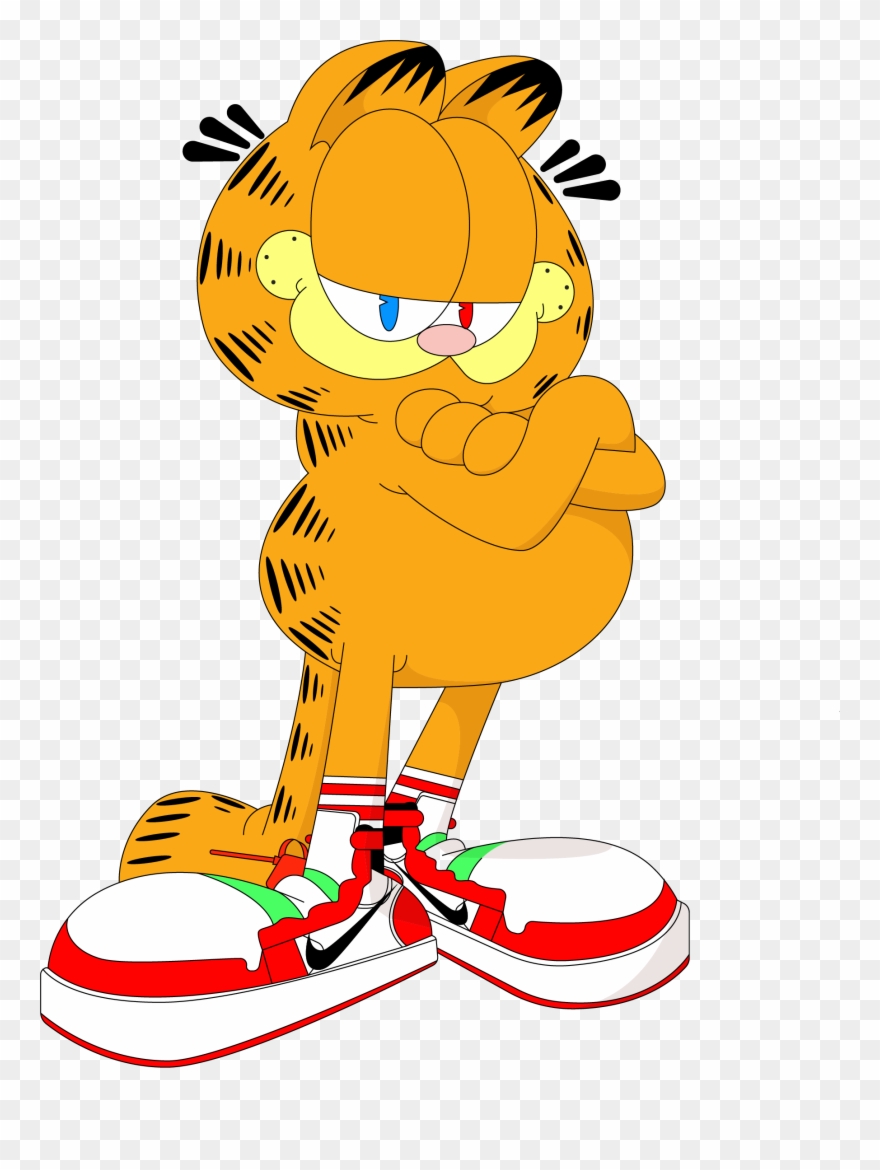 Image Of Garfield Sticker Clipart (#2884833) - PinClipart