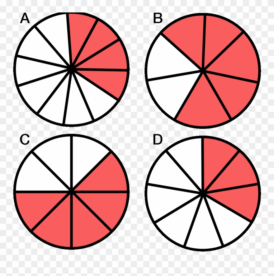 Fraction Clip Art - Png Download (#2889086) - PinClipart