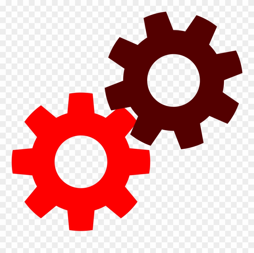 Clip Arts Related To - Red Gears Clipart - Png Download (#296475 ...