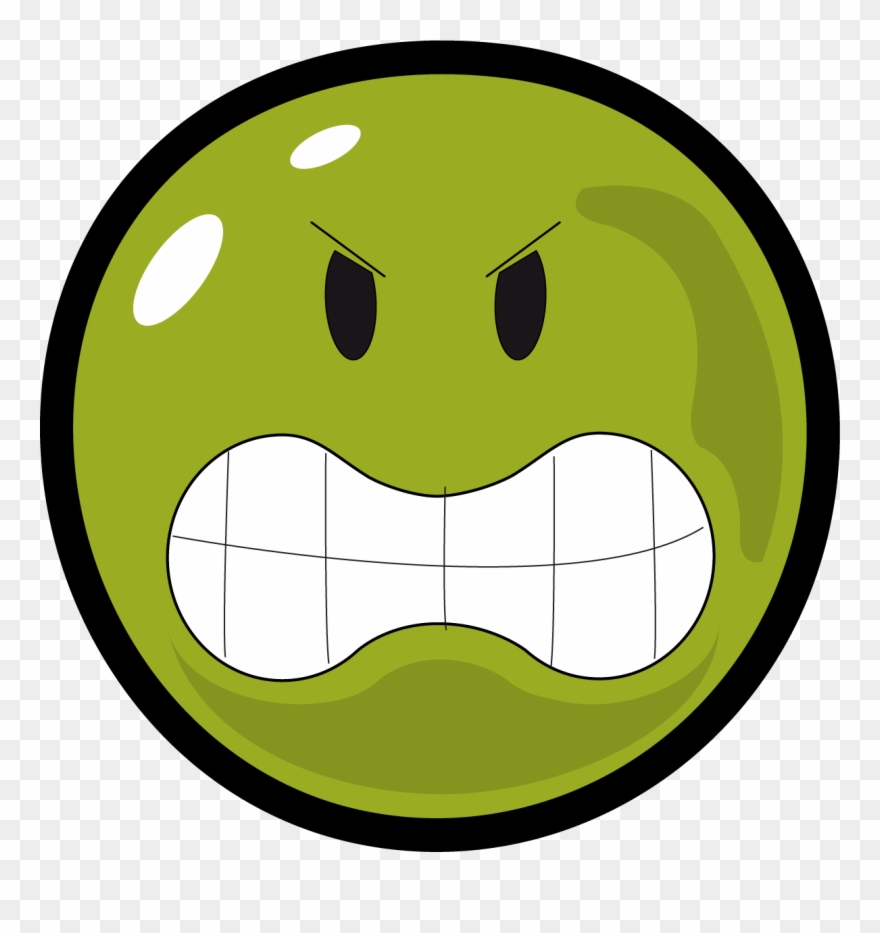 Marvellous Design Angry Face Clipart Smiley Black And - Clipart Angry ...