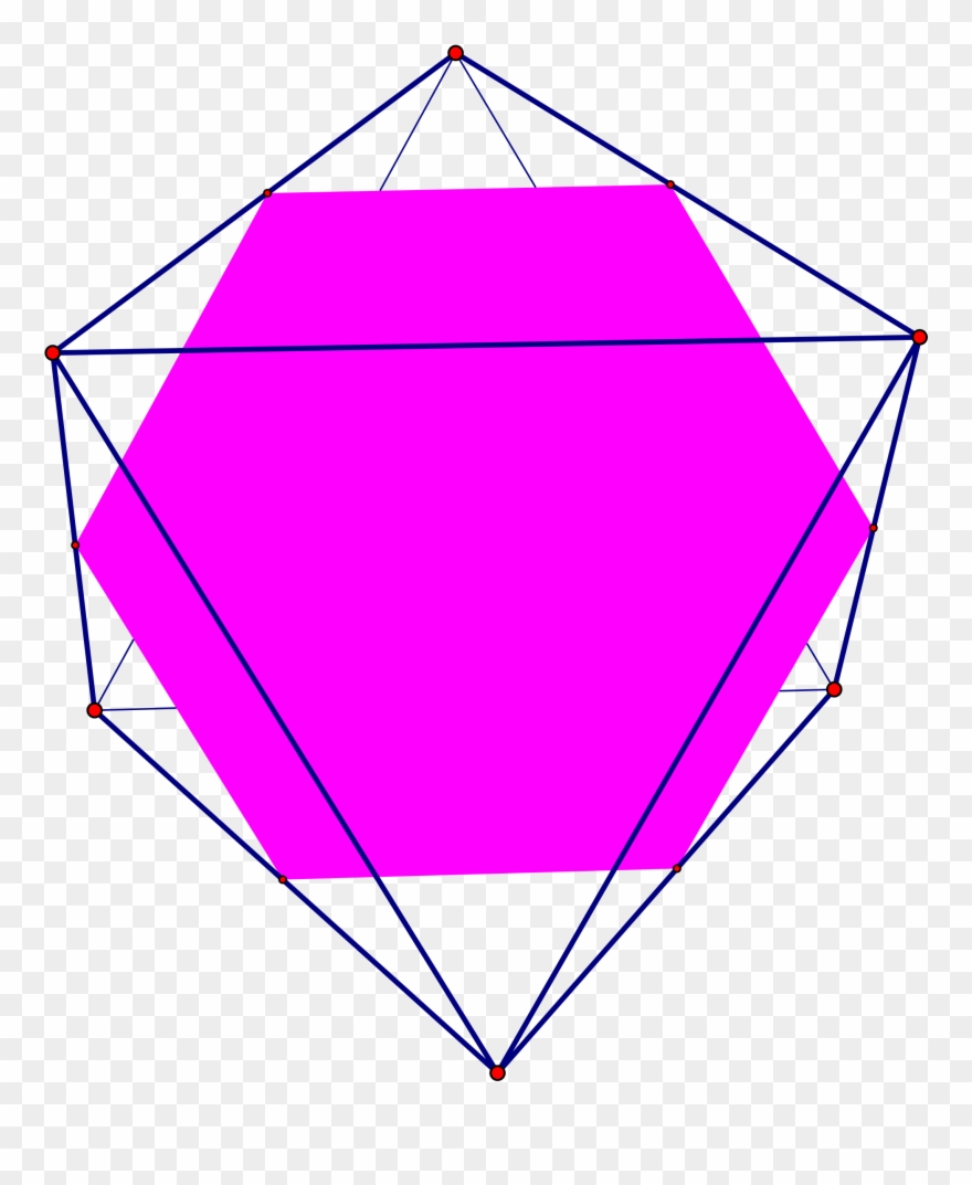 Download Hexagon In Octahedron Clipart (#2902985) - PinClipart