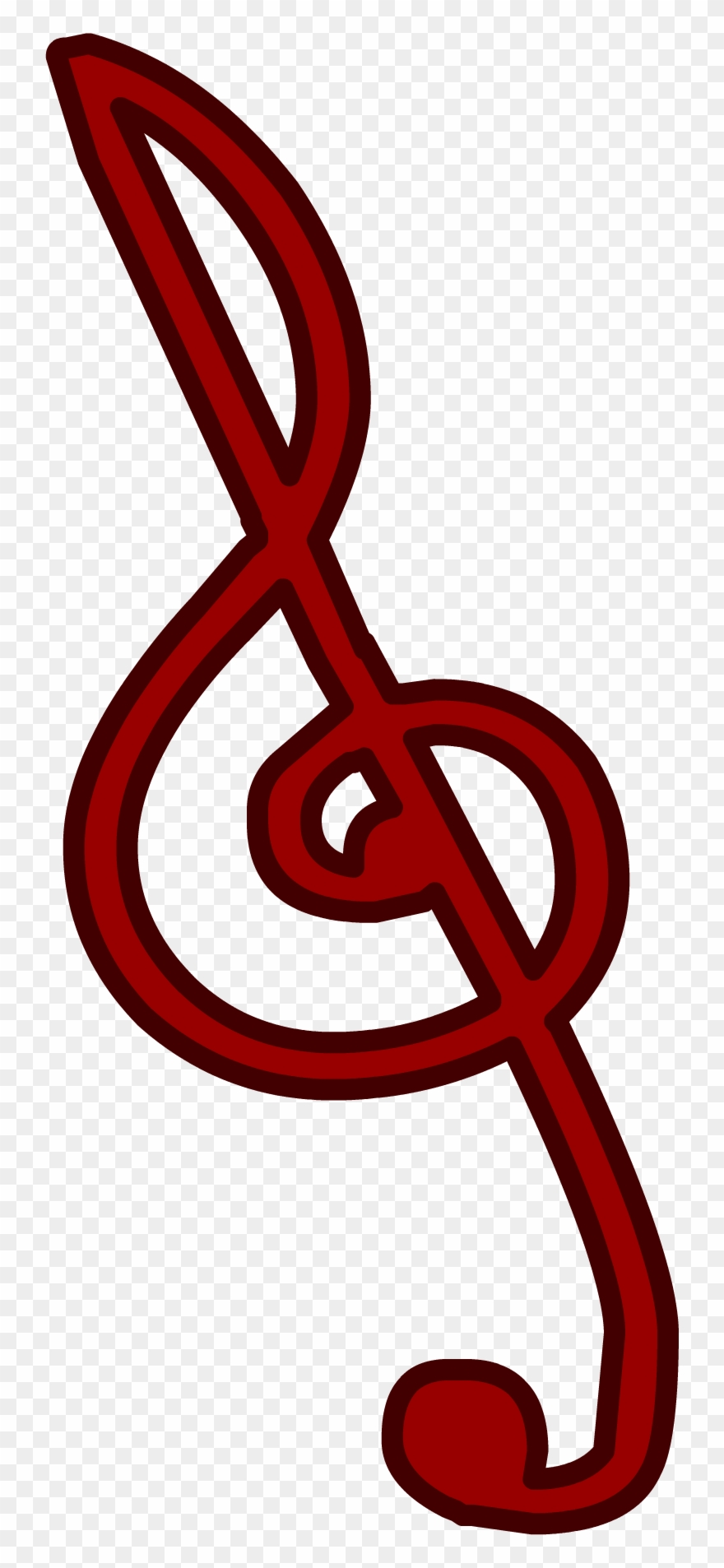 Treble Clef Clip Art - Png Download (#2918857) - PinClipart