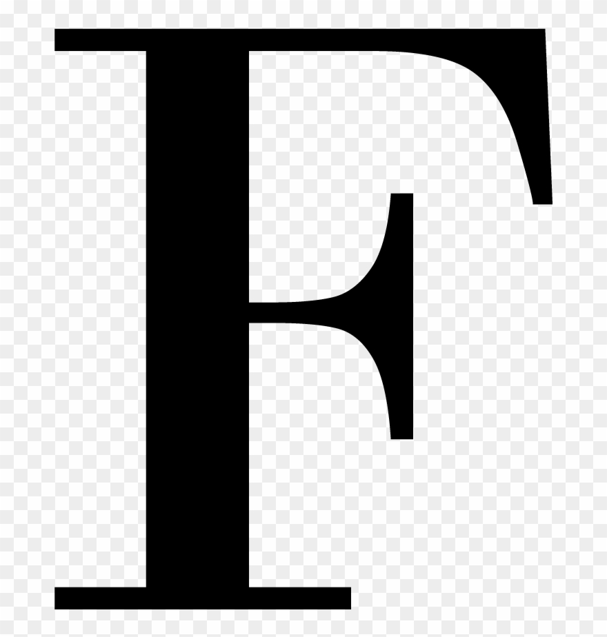 Letter F Png Clipart (#2930571) - PinClipart