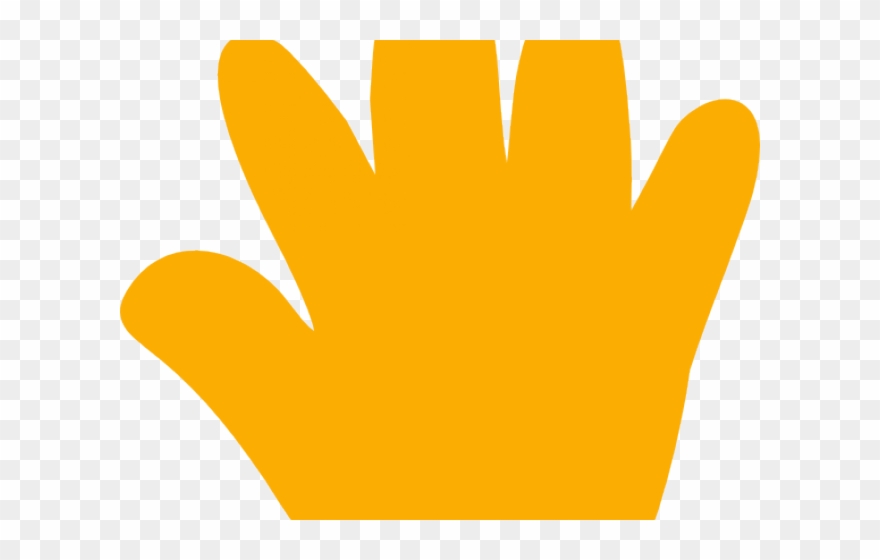Orange Hand Cliparts - Png Download (#2936016) - PinClipart