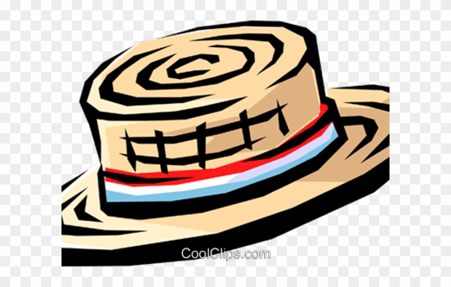 Straw Hat Clipart Transparent Background - Png Download (#2954691 ...