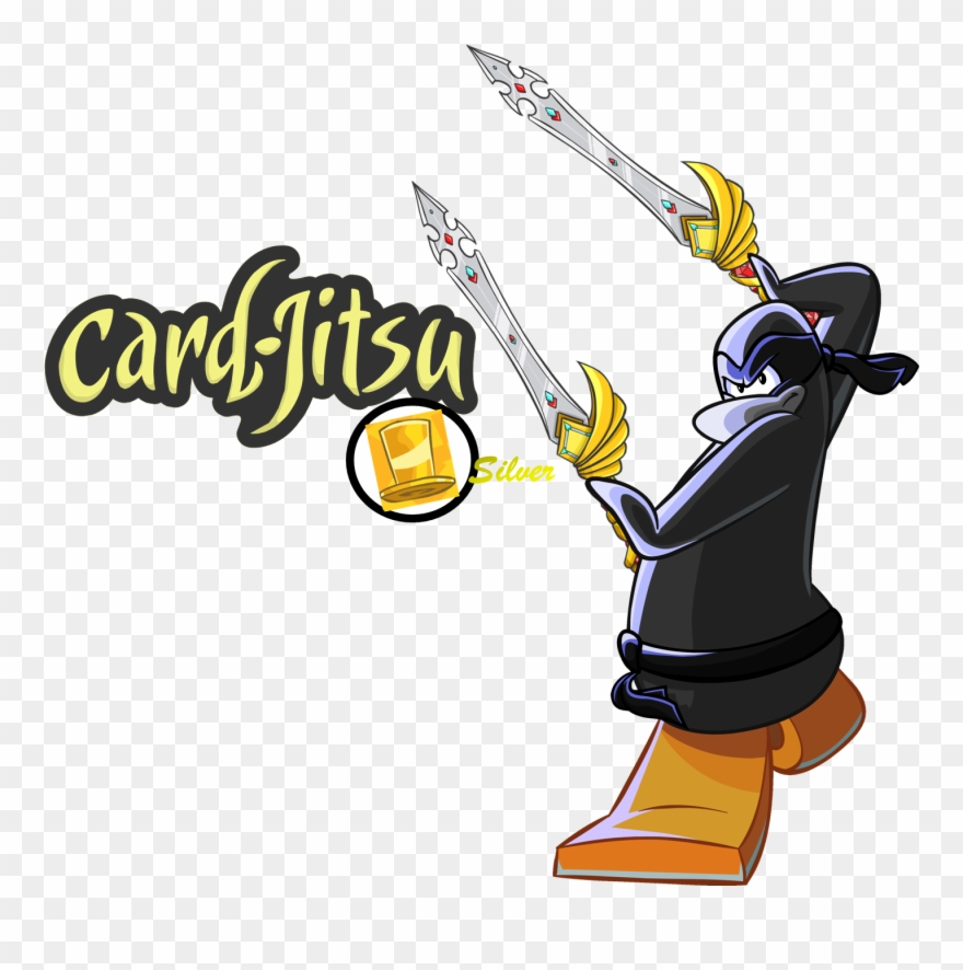 Card Jitsu Gold Clipart (#2984693) - PinClipart