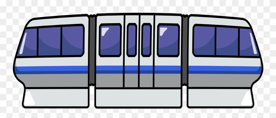 Monorail Clipart - Png Download (#35752) - PinClipart