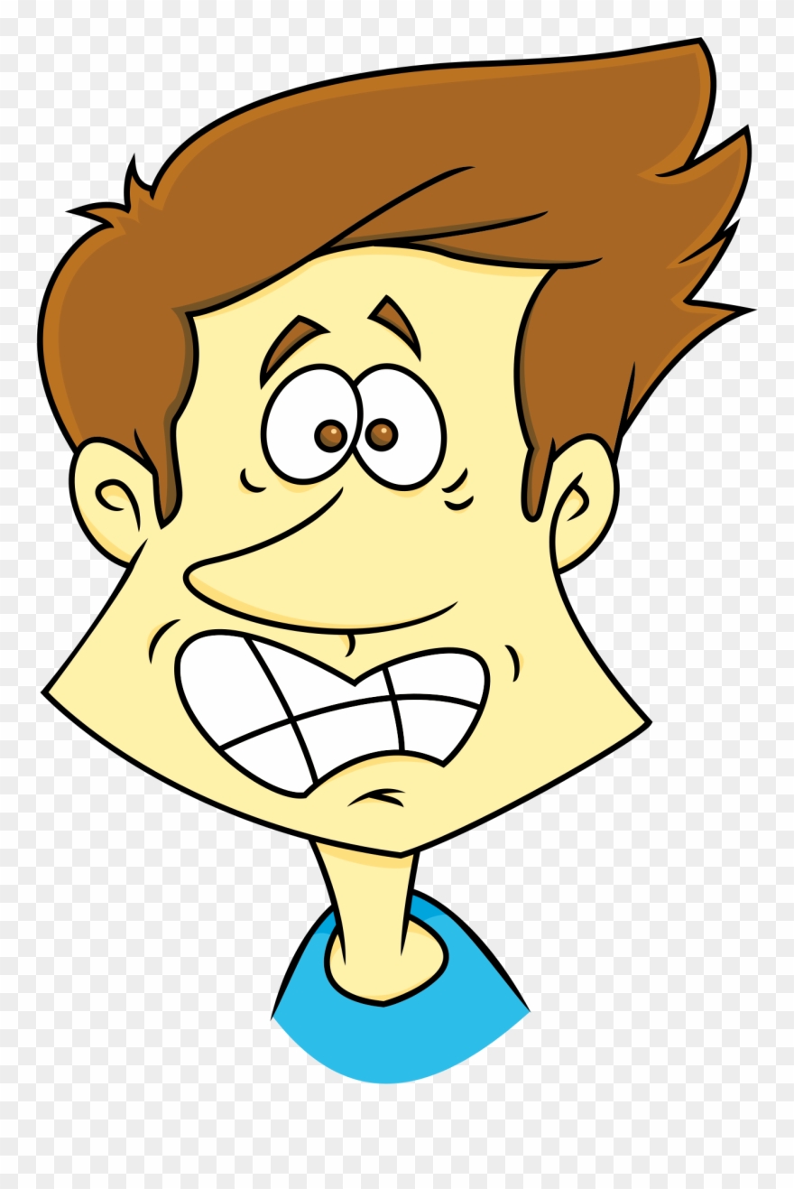 Download Scared - Scared Man Clipart - Png Download (#38164) - PinClipart