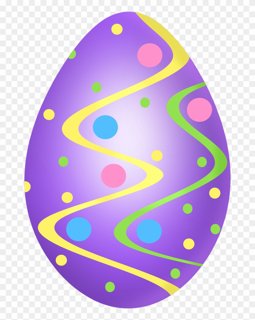 Happy Easter 3 - Decorated Easter Egg Clip Art - Png Download (#300919 ...