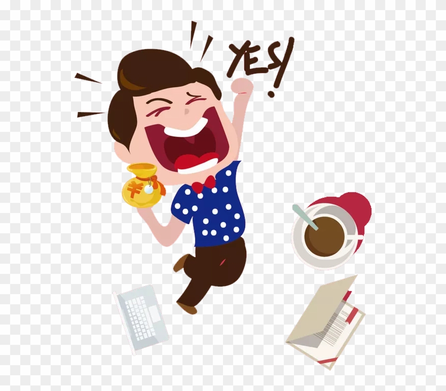 手绘人物 - Yes Cartoon Png Clipart (#308601) - PinClipart