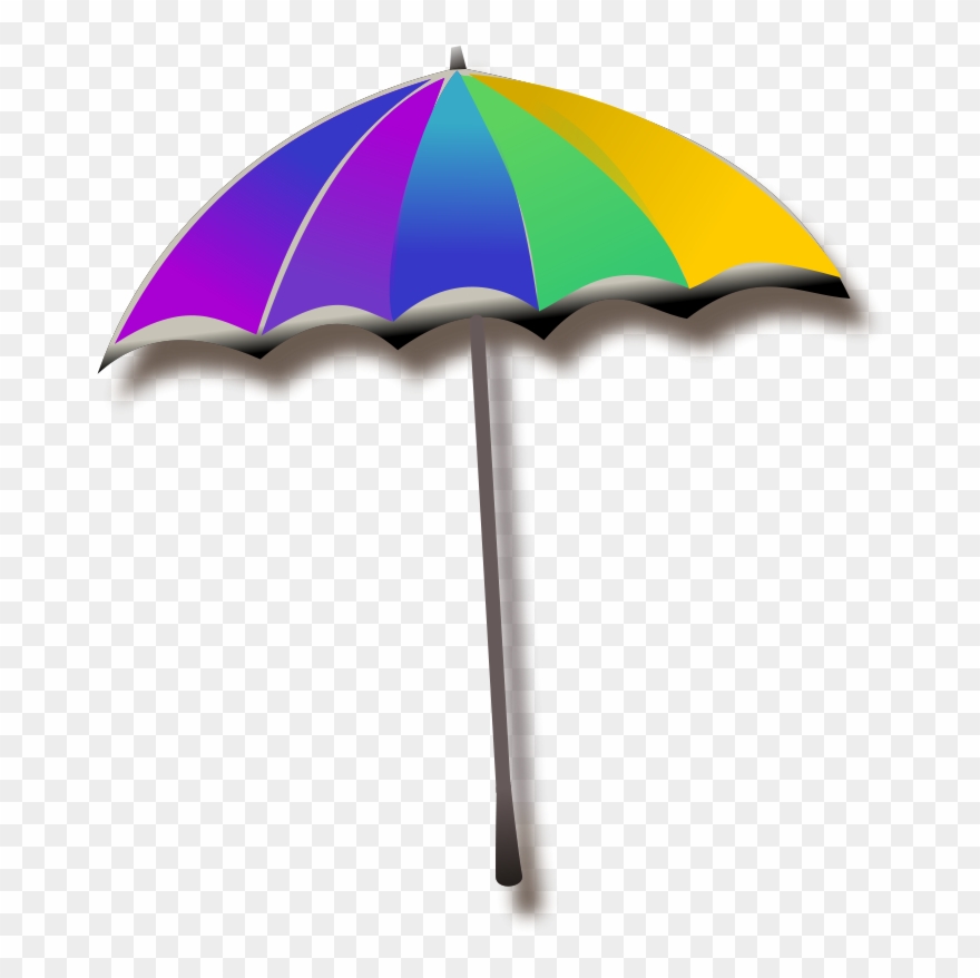 Umbrella And Rain Clip Art - Png Download (#3000260) - PinClipart