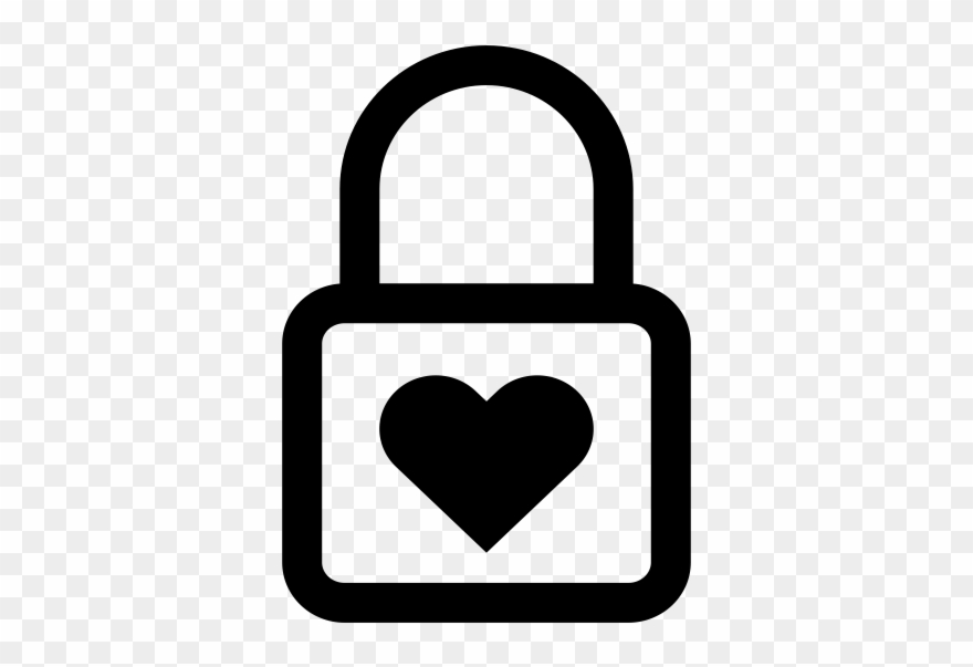 Heart Lock Clipart - Png Download (#3019083) - PinClipart