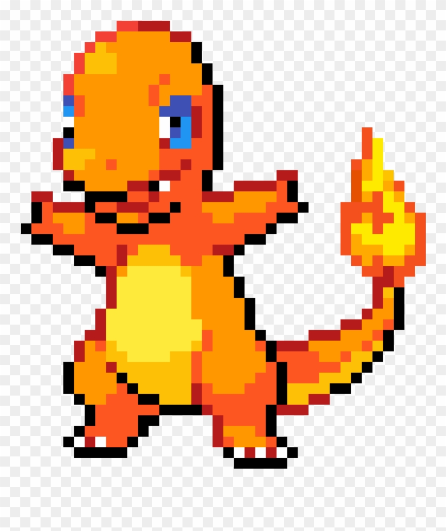 Download Charmander Pixel Art , Png Download Clipart (#3027530 ...