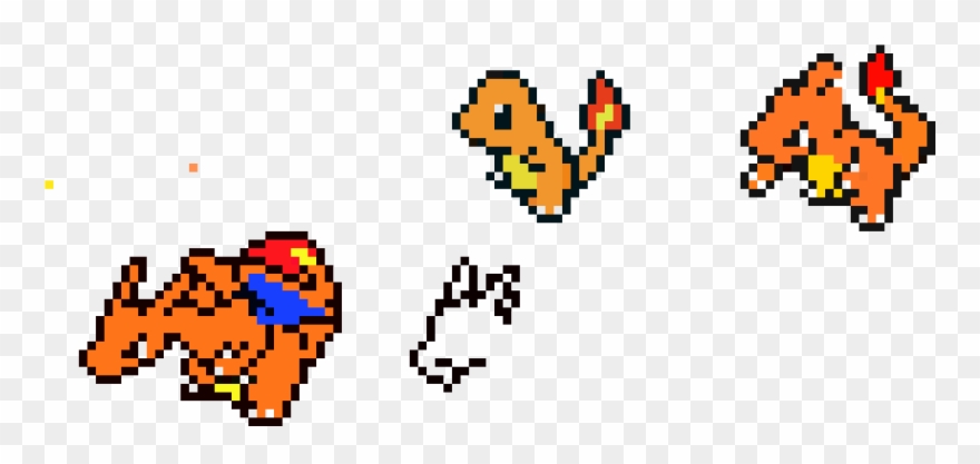 Charmander Evolutions Clipart (#3027539) - PinClipart