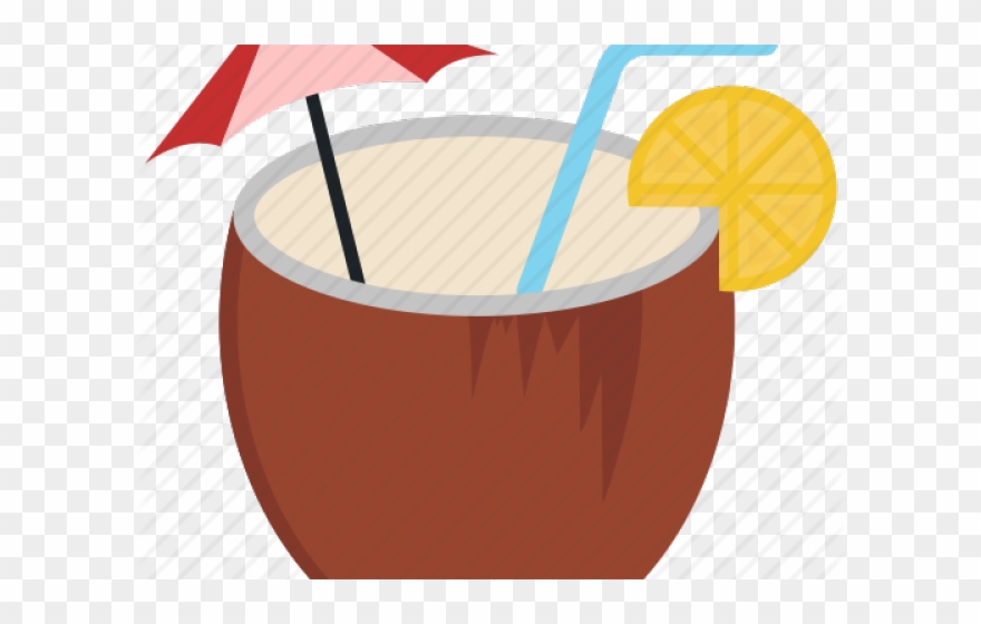 Coconut Drink Clipart - Png Download (#3027726) - PinClipart