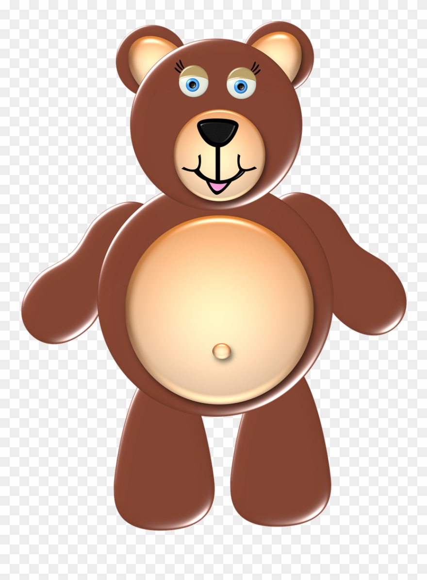 Bear Cute Animal Clipart (#3029599) - PinClipart