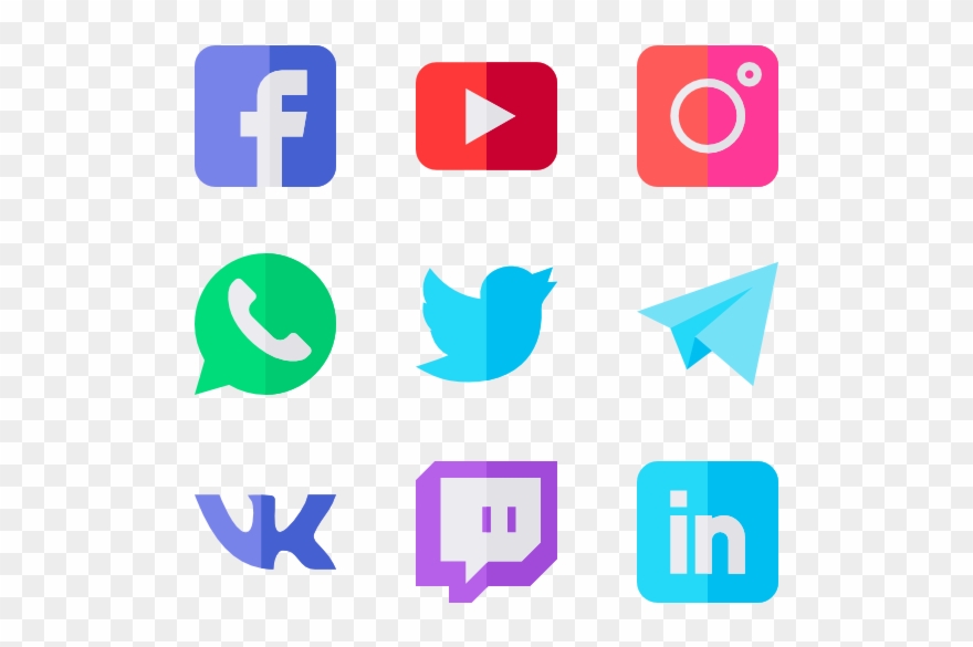 Social Media Clipart (#3030592) - PinClipart