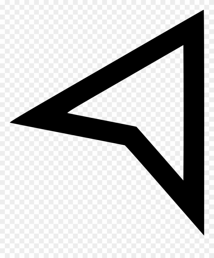 Pointer Select Item Direction Path Way Comments Clipart (#3038243 ...