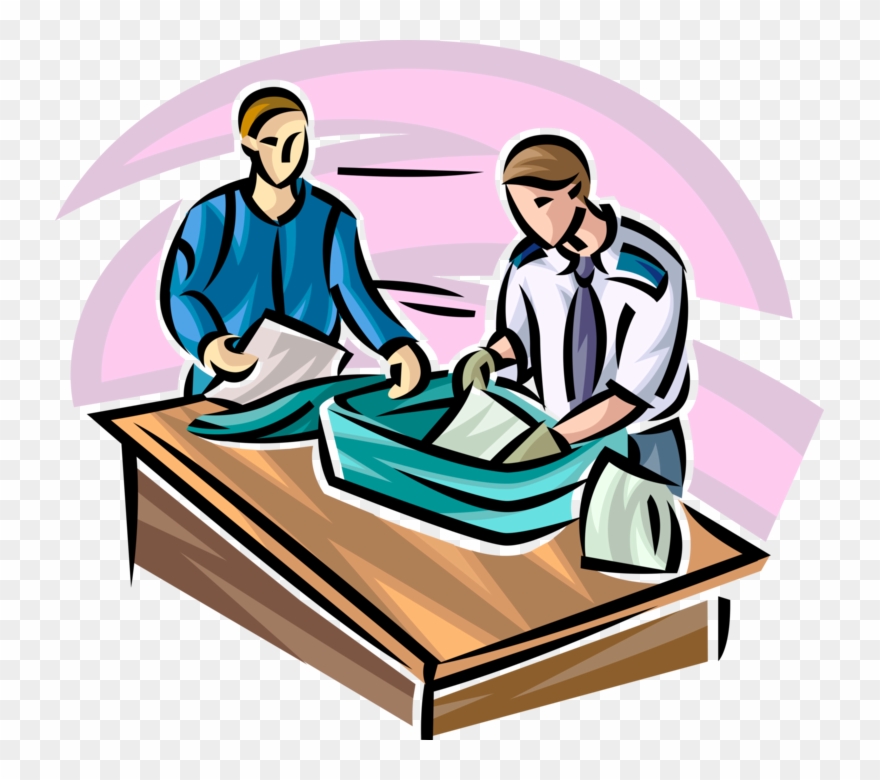 Vector Illustration Of Airport Terminal Passenger Check-in Clipart ...
