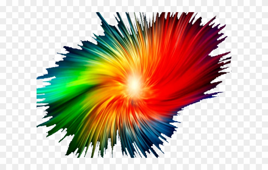 Download Explosion Clipart Rainbow - Png Download (#3045130) - PinClipart
