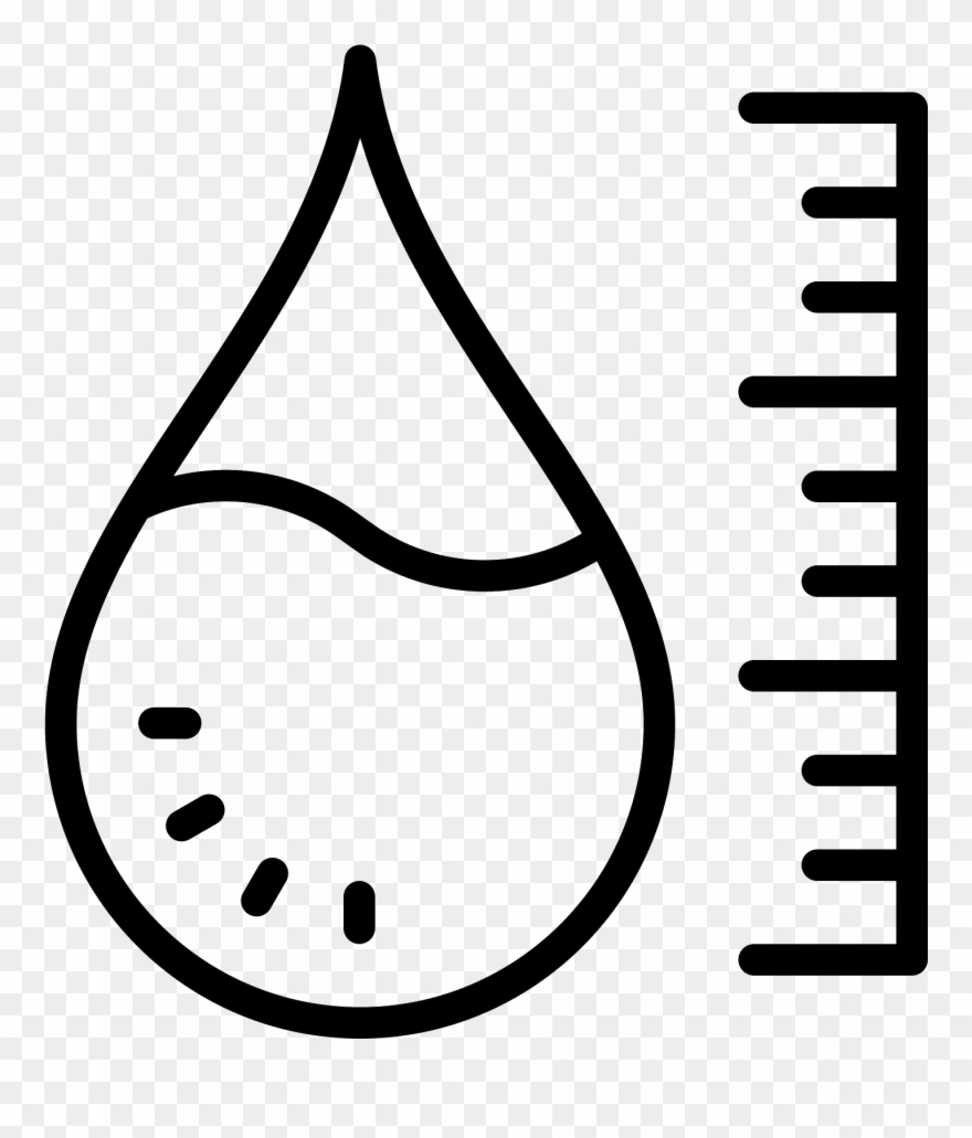 The Icon Is Shaped Like A Tear Drop With The Bottom Clipart (#3055036 ...