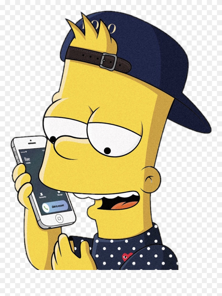 Download Bart Sticker Clipart (#3064884) - PinClipart