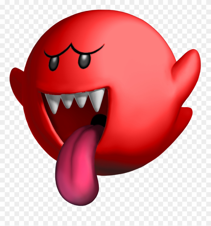 The Physical Appearance Of A Red Boo Clipart (#3069155) - PinClipart