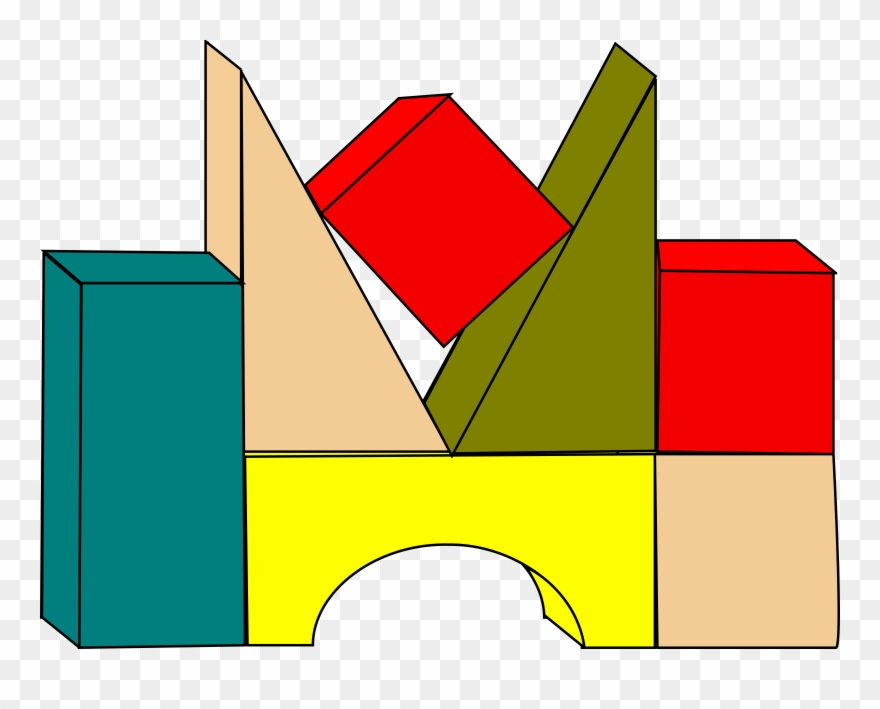 Building Blocks Clip Art Building Blocks - Png Download (#3080707 ...