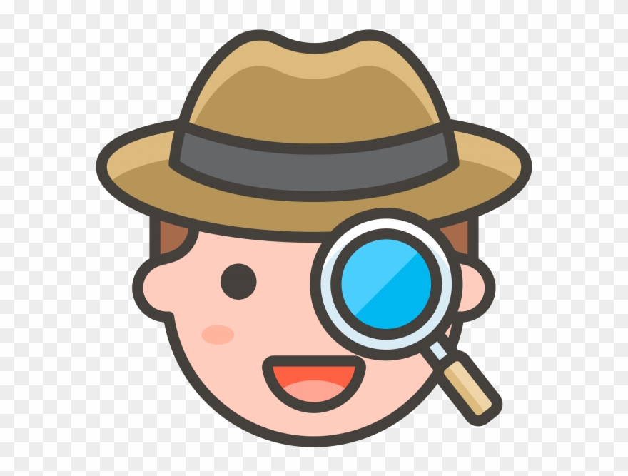 Detective Emoji Clipart (#3104270) - PinClipart