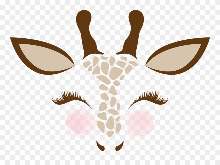 Giraffe Face Clip Art - Png Download (#3128599) - PinClipart