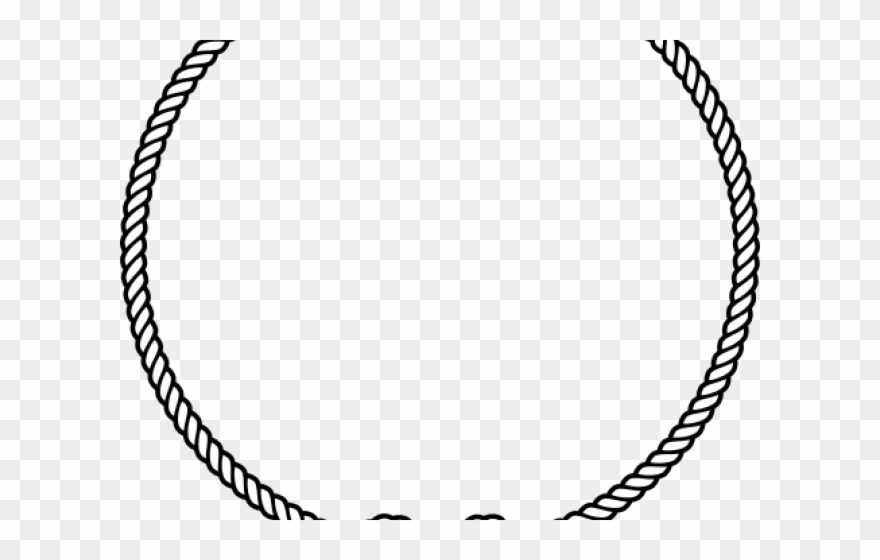Download Drawn Rope Circle Vector Clipart (#3128612) - PinClipart