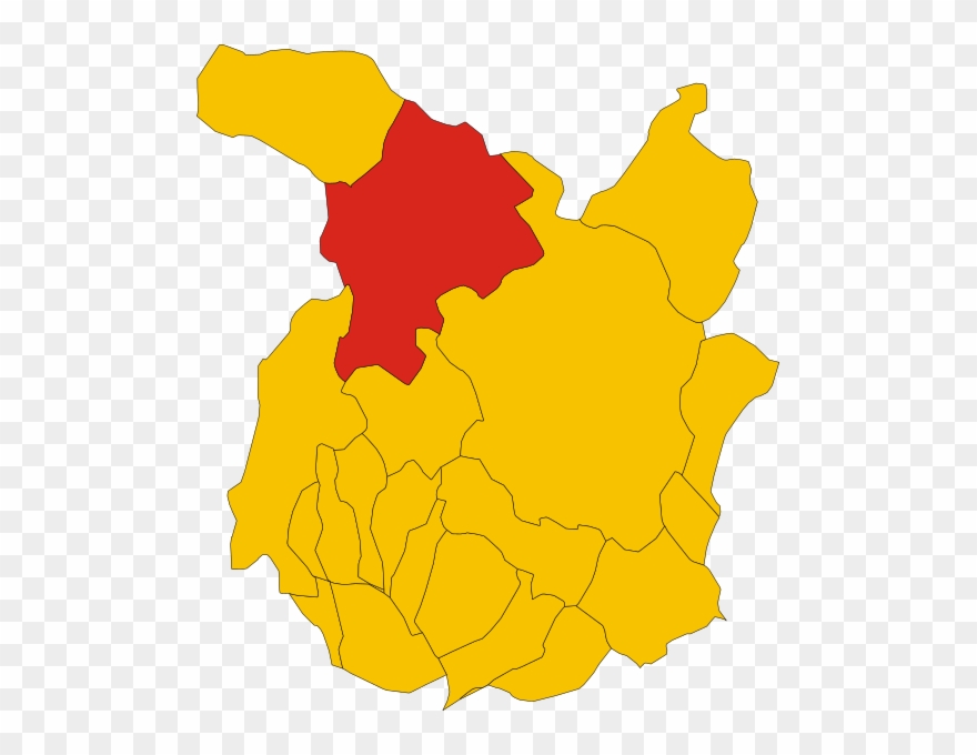 Map Of Comune Of San Marcello Piteglio Clipart (#3140680) - PinClipart