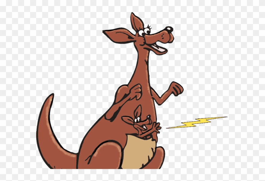 Kangaroo Hopping Clipart - Png Download (#3142518) - PinClipart
