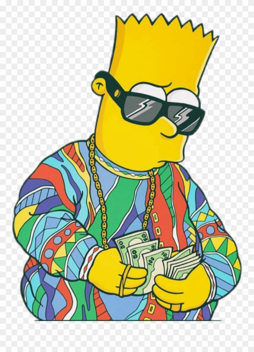 Download Bart Sticker Clipart (#3144047) - PinClipart