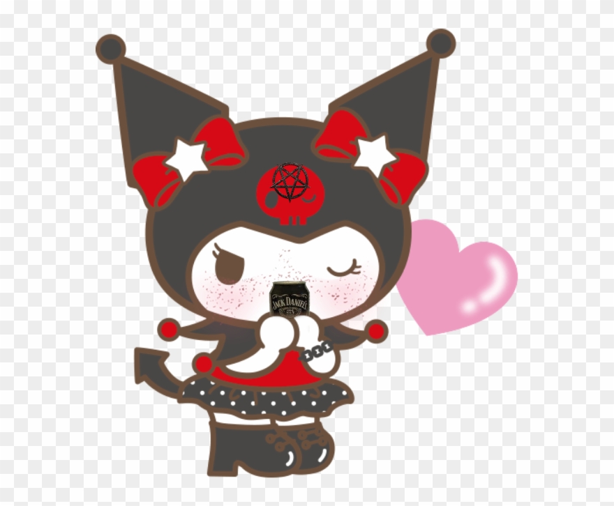 Download Kuromi Sticker Clipart (#3144997) - PinClipart