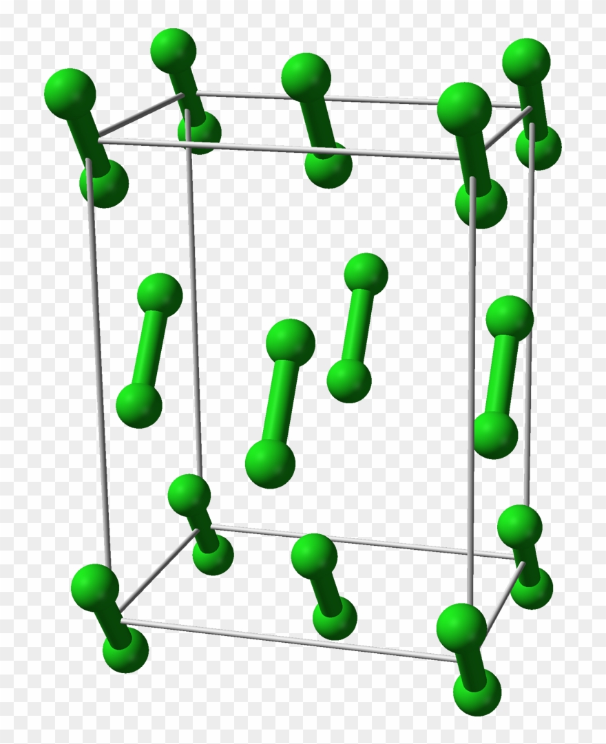 Chlorine Unit Cell 3d Balls Clipart (#3153577) - PinClipart