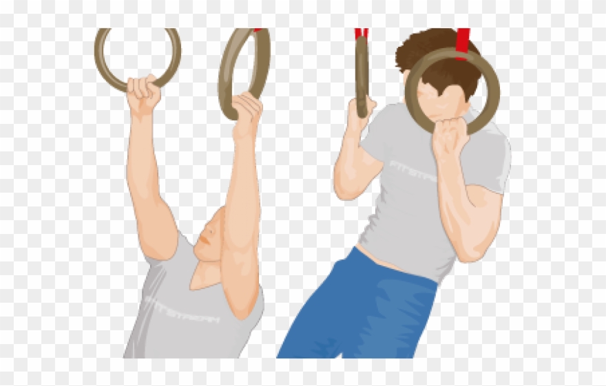 Gymnast Clipart Gymnastics Rings - Png Download (#3160176) - PinClipart