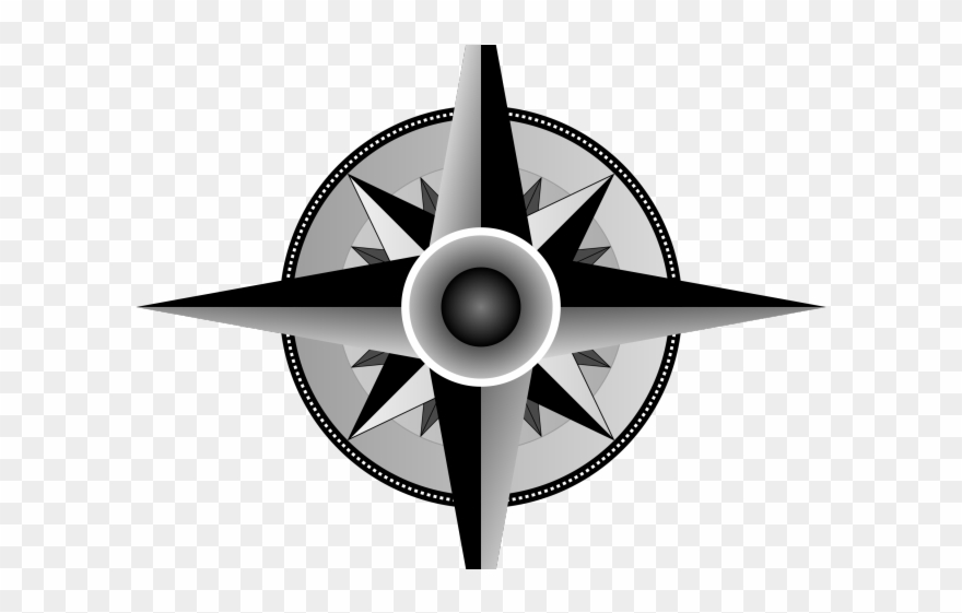 Compass Clipart Transparent Background - Png Download (#3160786 ...