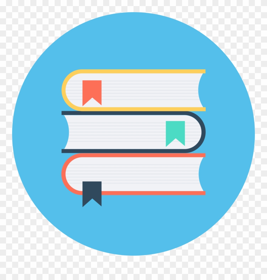 File Of Three Books Svg Wikimedia Commons Clipart (#3165683) - PinClipart