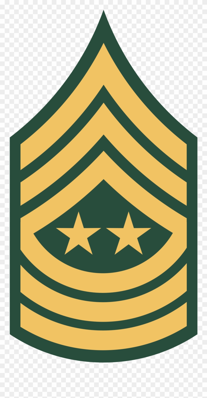 Us Army E-9 Sma Old - Sgm Rank Army Clipart (#3191632) - PinClipart