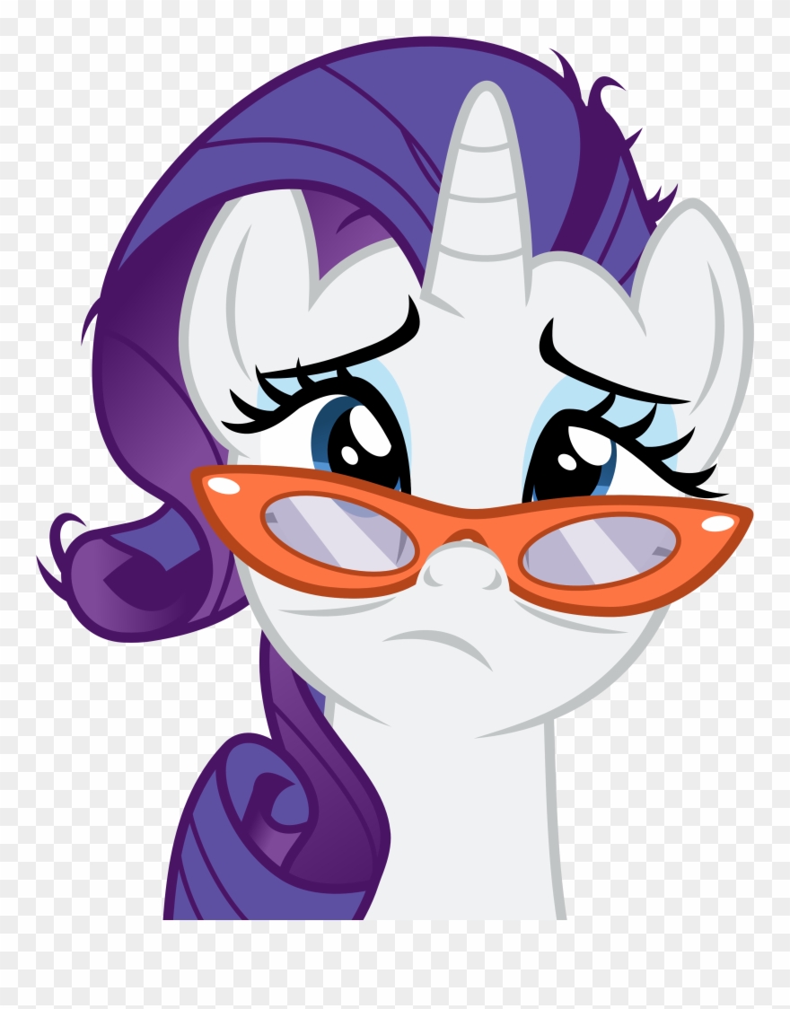Absurd Res, Artist - Mlp Rarity Tired Vector Clipart (#3192886 ...