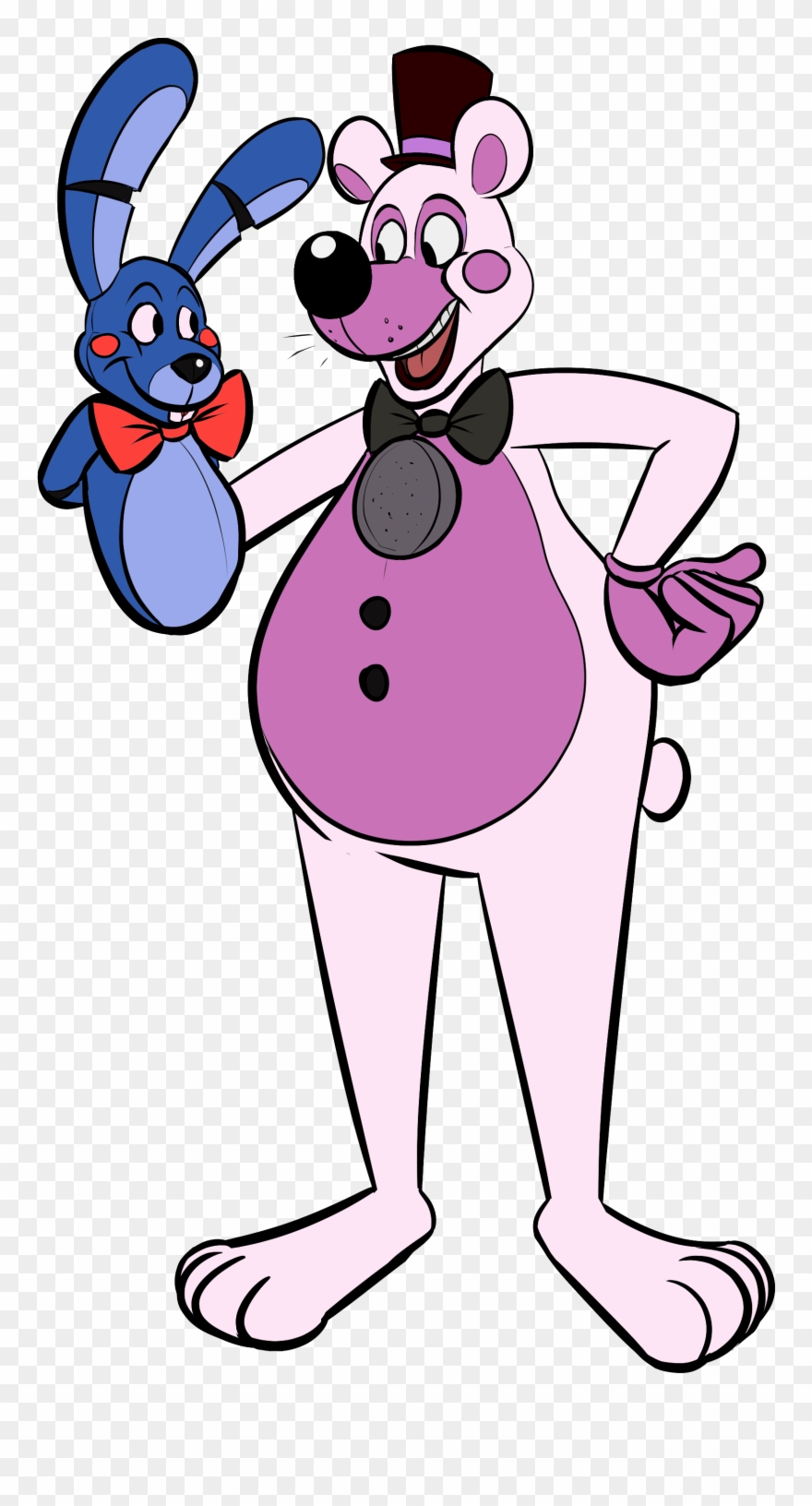 Cartoon Funtime Freddy - Cartoon Clipart (#3199075) - PinClipart