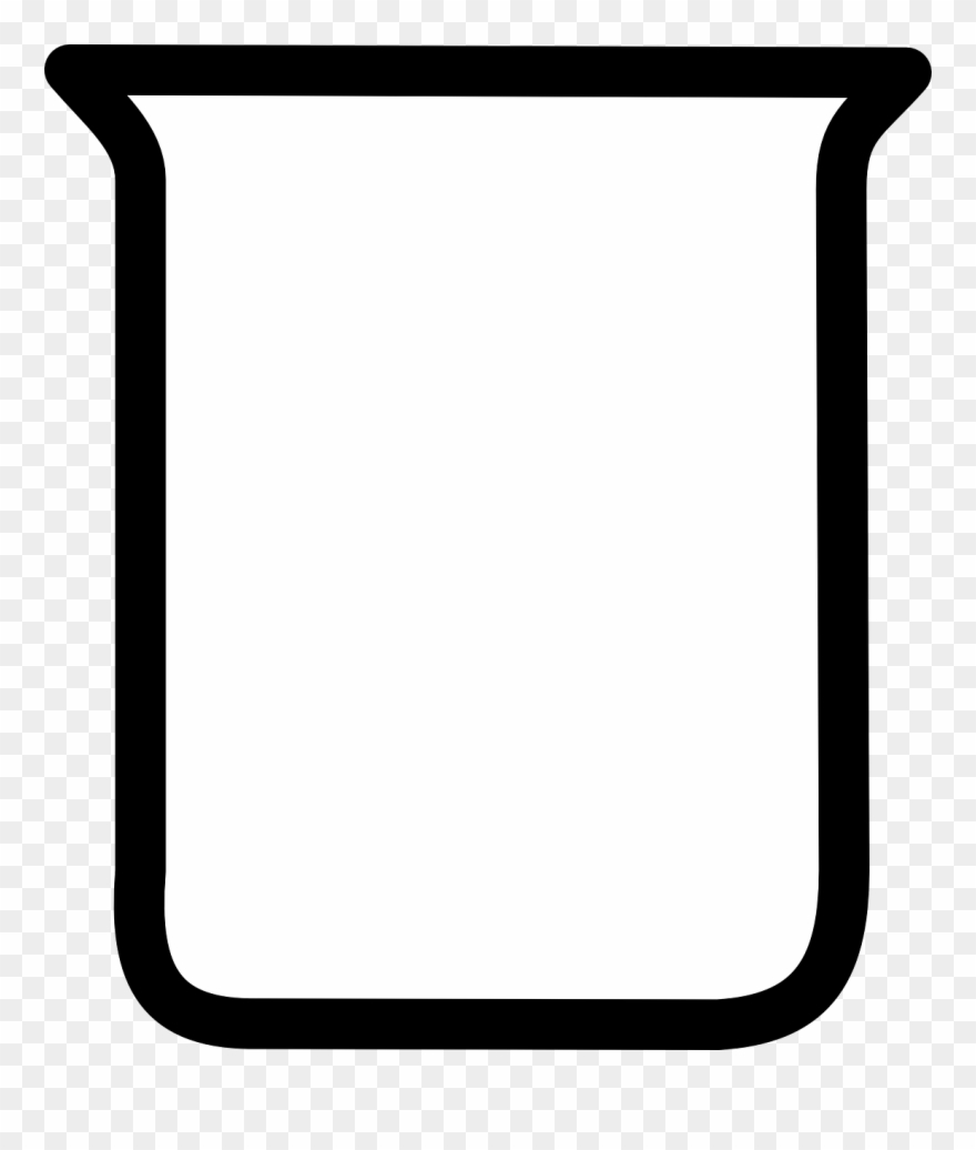 Download Beaker Outline Clip Art - Png Download (#322233) - PinClipart