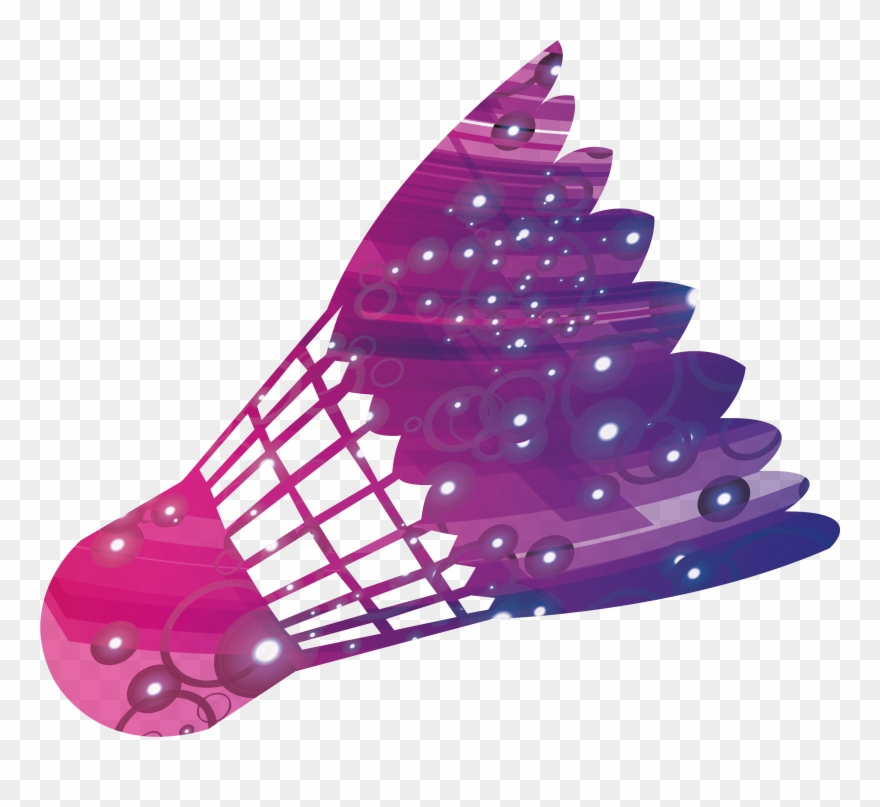 Badminton Clipart Pink - Badminton Logo Purple - Png Download (#324522 ...