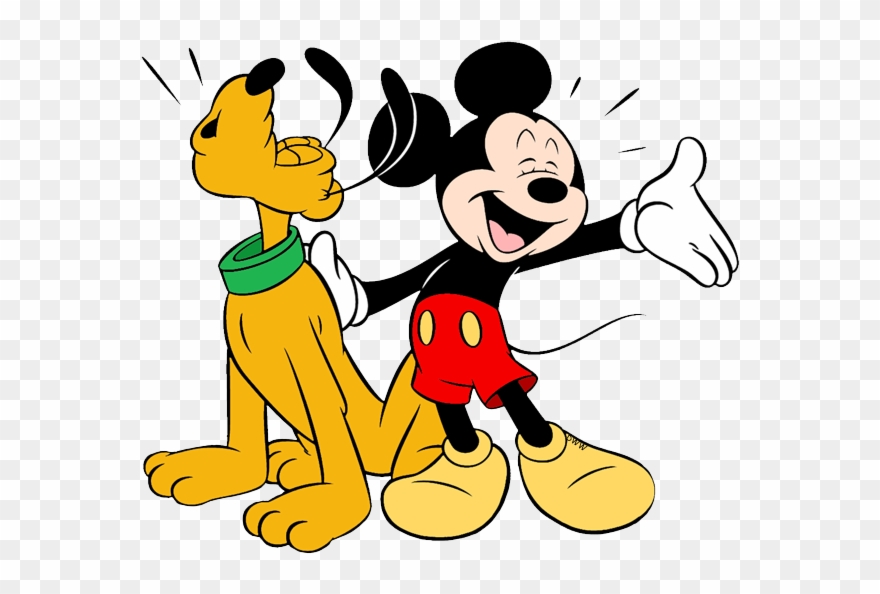 Mickey Mouse Clipart Sing - Mickey And Pluto Clipart - Png Download ...