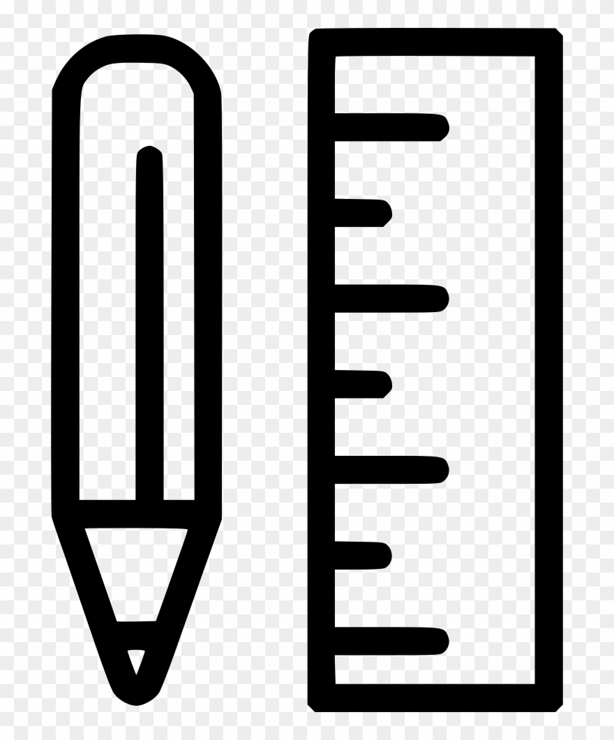Download Pencil Ruler Icon Clipart Ruler Drawing Computer Icons - Ruler ...